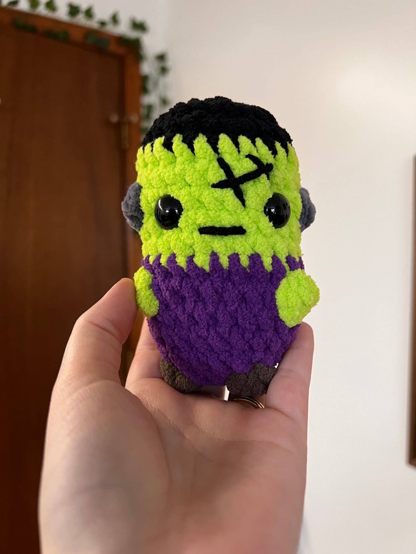 Mini Frankenstein Crochet Plush Toy – Beautiful Soul Collective